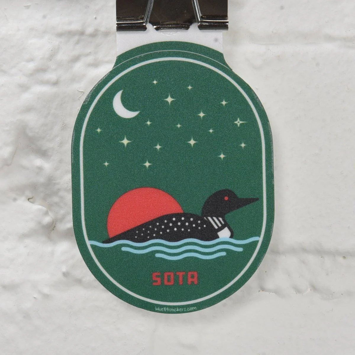 sunset loon sticker – Kindred People